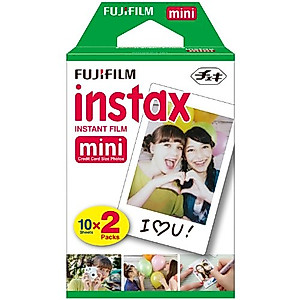 Essentials Starter Kit for Fujifilm Instax Mini 8, 9,11 Camera Bundle with 20 Prints of Film + Camera Case + More Accessories