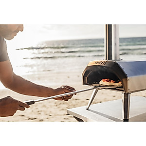 Ooni Karu 12 Multi-Fuel Outdoor Pizza Oven – Portable Wood and Gas Fired Pizza Oven with Pizza Stone, Outdoor Ooni Pizza Oven - Woodfired & Stonebaked Pizza Maker, Countertop Dual Fuel Pizza Oven