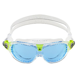 Aquasphere SEAL Kids (Ages 3+) Swim Goggles, Made in ITALY - Wide Vision, Comfort, E-Z Adjust, Anti Scratch & Fog, Leak Free