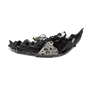 Brock Replacement Halogen Headlamp for 2016-2018 Altima Sedan Passenger Right w/Chrome Housing Compatible with 260109HS0A