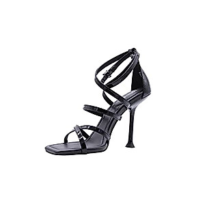 Michael Kors Imani Strappy Sandal Black 8 M