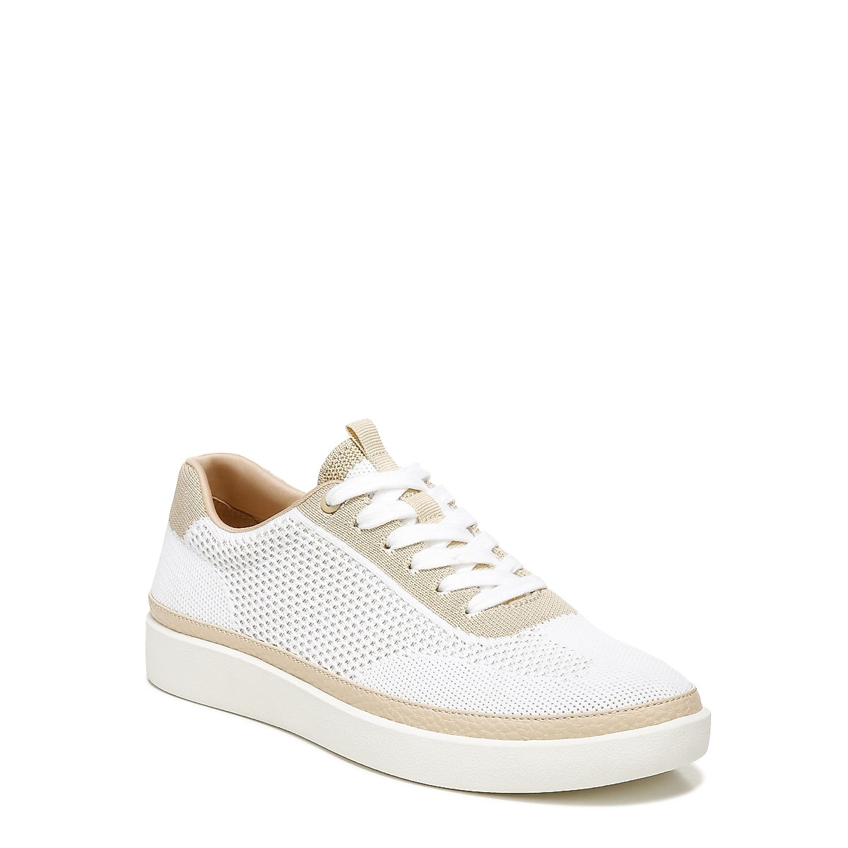 Vionic Galia Women's Knit Casual Comfort Shoe White Knit - 8.5 Medium