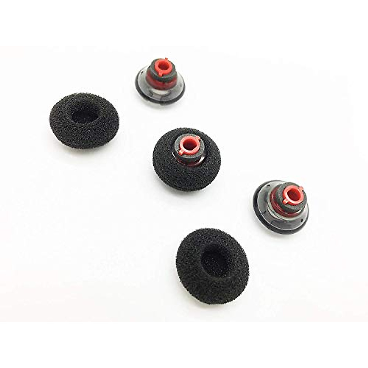 AvimaBasics Voyager 5200 Ear Tips - 3 Pcs Premium Replacement Earbuds Eartips Eargels & Foams Set for Plantronics Voyager 5200 5220 Wireless Bluetooth Headsets (Large Size)