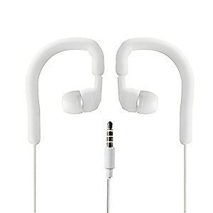 PyleHome Wired Waterproof Ear Headphones - IP7 Marine Grade Flexible and Comfortable Wearable Earphones for Sport like Swimming Running Gym Workout w/ 3 Earbud MP3 and ipod Compatible PWPE10W