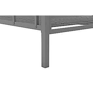 Novogratz 4146429N Maxwell Metal Bunk Bed, Twin over Full