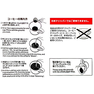 CAFEC 100-Pack Cone-shaped V60 02 Style Universal 1 to 4 Cup Disposable Pour-Over Drip Coffee Paper Filter made of Eco-Friendly Refined Virgin Pulp for Better Tasting Brewing Pour Over Dripper (White)