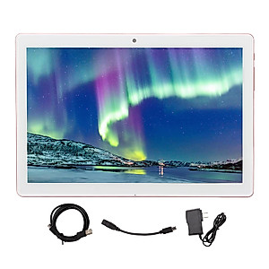 Ultra Thin Tablets, Quad Core for Android 11 HD IPS Screen 2GB RAM 32GB ROM 10.1 Inch Tablets Touchscreen for Office (US Plug)