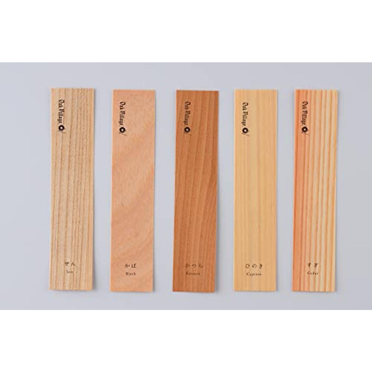 Wooden Bookmark for Men Women Book Lovers, Five Types of Japanese Wooden Bookmark Set, Handmade Book Markers, Book Markers for Reading, Bookmarks Gifts