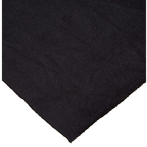 4 Yard Bolt Anti Pill Black Fleece Polyester Fabric