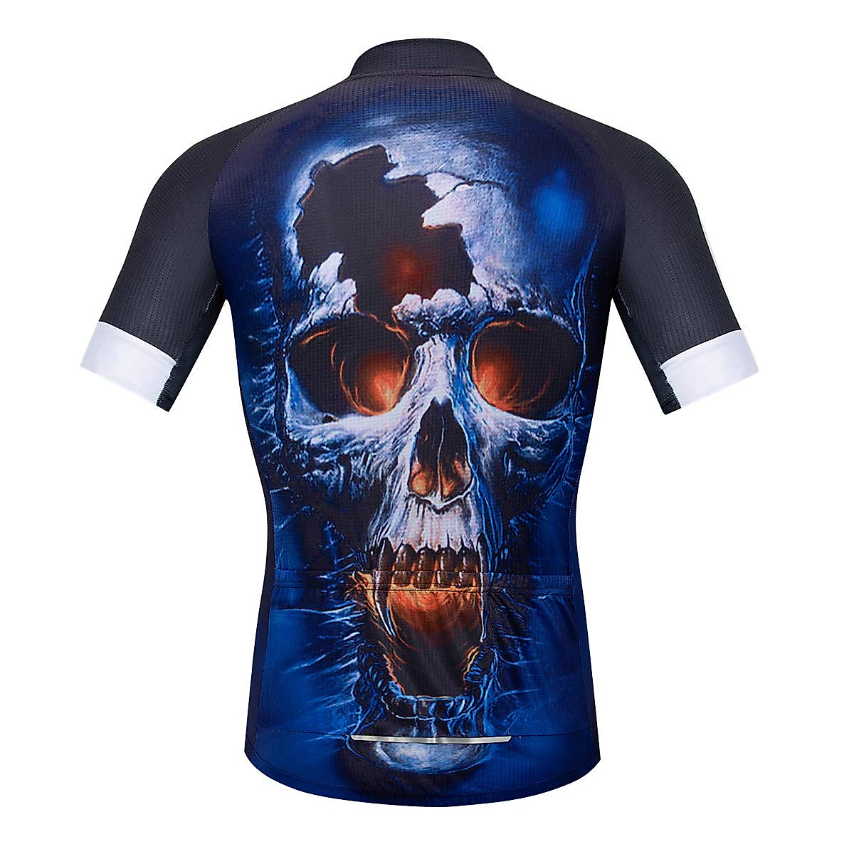 Men's Cycling Jerseys Wolf Print Bicycle Shirts Summer Road Bike Clothes Quick Dry Breathable