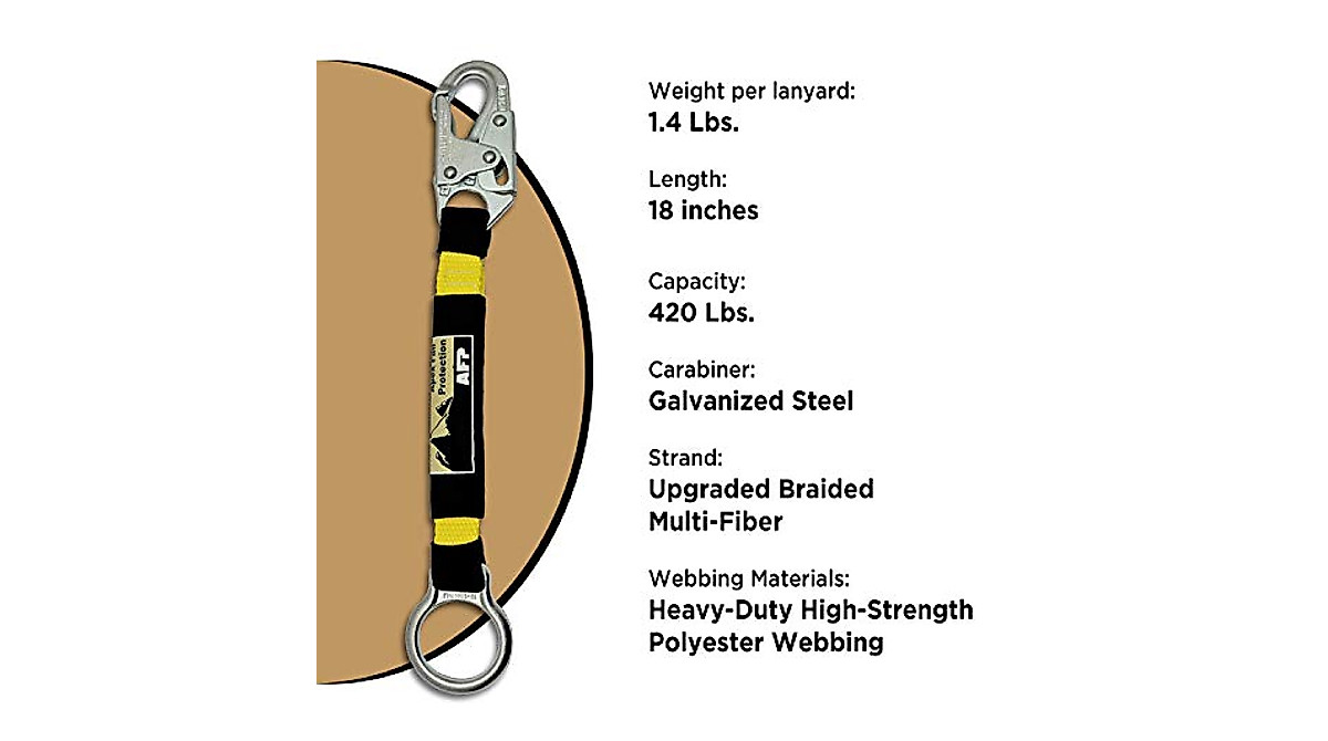 AFP 18" D-Ring Extender for Fall Protection