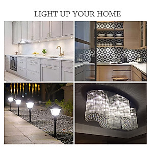 G4 LED Bulb 12V JC Tybe,20-30W T3 G4 Halogen Equivalent,6000K Daylight White,G4 Bi-Pin Base,300LM,Chandelier Lighting/Landscape Lighting, Non-dimmable 10-Pack …