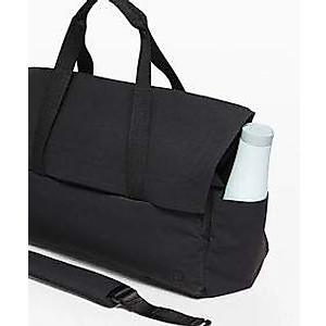 LULULEMON Early Embark Duffel Bag New- Black- Laptop/Workout/Work/Gym/School / 27L