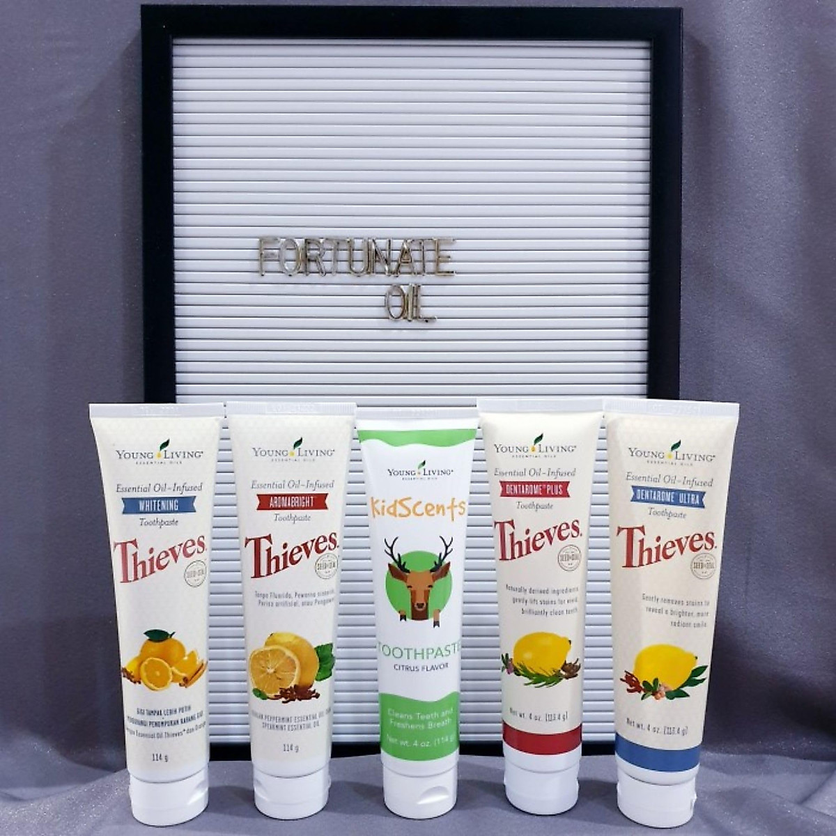 Thieves Dentarome Plus Toothpaste - 4 oz by Young Living Essential Oils