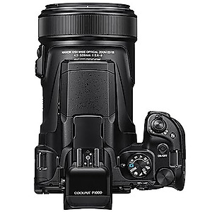 Nikon COOLPIX P1000 Digital Camera + 2pc 64GB Memory Cards + Filters + Case & More