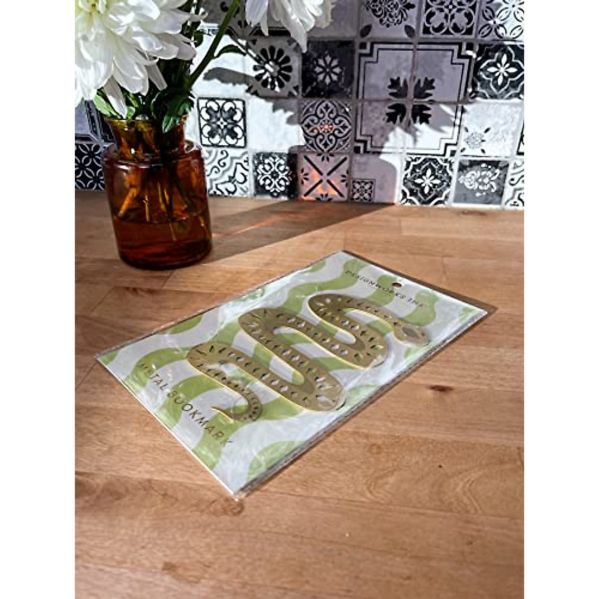 DesignWorks Ink Brass Bookmark, Mr. Slithers