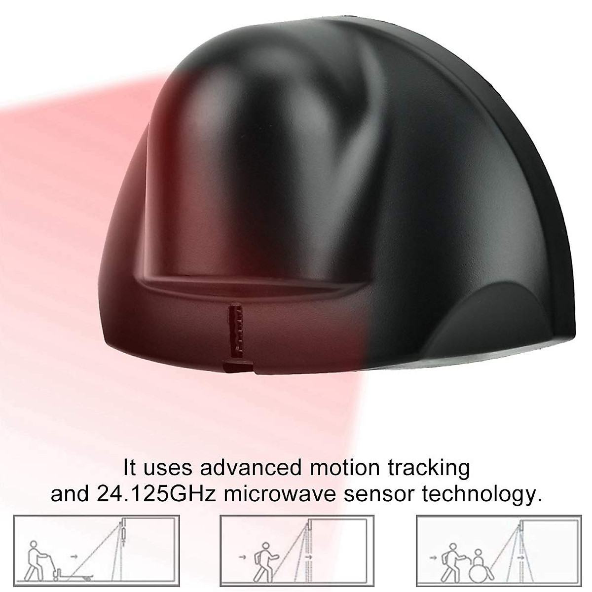 Request to Exit Motion Sensor, 12-24v 24.125ghz Automatic Door 24.125ghz Microwave Motion Sensor Autodoor Sensors Microwave Motion Sensor Autodoor Sensors