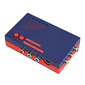 Pomya Converter for RetroScaler 2X Converter, A V to HD Multimedia, Interfa Cecompatible for RetroScaler2x Line Multiplier(Blue)
