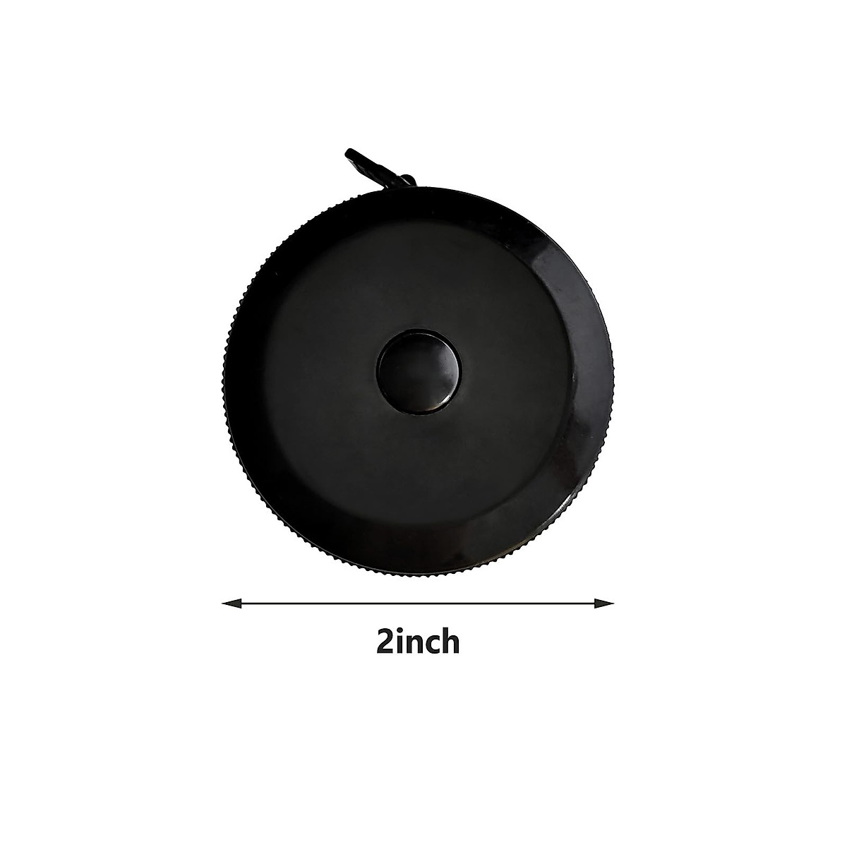 3 Pack Tape Measure Retractable Measuring for Body Fabric Sewing Tailor Cloth Knitting Craft Weight Loss Measurements Retractable Black Dual Sided Tape Measure Body Measuring 60-inch 1.5 Meter