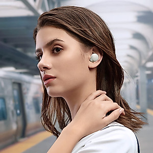 Memory Foam Tips for Sony WF-1000XM4 / WF-1000XM3, Anti-Slip Replacement Ear Tips for Sony True Wireless Earphones，Fit in The Charging Case, Perfect Noise Cancellation, 3 Pairs (Medium, Gray)