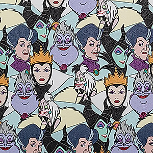 Loungefly Disney Villains Mini-Backpack Handbag Maleficent Cruella Ursula Print