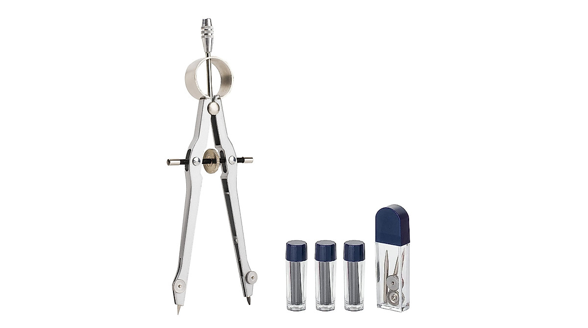 Mr. Pen Professional Geometry Compass for Precision Drawing