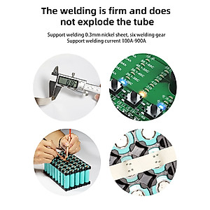 ASHATA DIY Spot Welder, Spot Welding Pen PCB Circuit Board DIY Battery Spot Welder Spot Welding Machine Control Board for Spot Welder Accessories