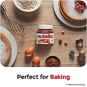 Nutella Hazelnut Spread with Cocoa for Breakfast, 26.5 oz Jar