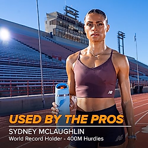 Gatorade 'Overtime' 22oz Stainless Steel Water Bottle, Straw Cap, Coral