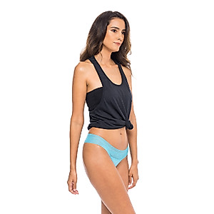 Sexy Basics Women's Thong Underwear | T Back | Lace Band Seamless Panties -Multi Packs