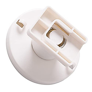 DOITOOL ser of 3 Wall- mounted Socket Self Adhesive Power Strip Holder Power Cord Socket Holders socket wall hanging stand Holder Rotating Wall