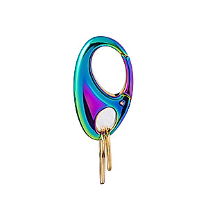 Nutale Key Ring Clip, Car Keychain Clip, Key Chain Ring for Men and Women (Colorful)