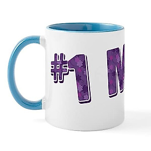 CafePress Snoopy Mom Is #1 Mug Ceramic Coffee Mug, Tea Cup 11 oz