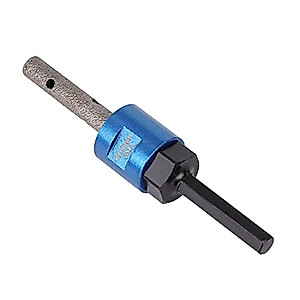 Vearter Arbor Connection Adapt, 5/8''-11 Thread to 3/8'' Hex Suitable for Diamond Core Bits Hole Saw Fitted On Electric Drill