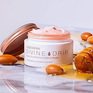 Josie Maran Divine Drip Argan Oil and Honey Sleeping Nectar - Rejuvenates Depleted Skin Making it Beautiful and Bright (45g/1.6oz)