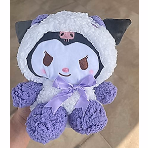 Comtaric 8.7 inch Kwaii Anime kuruomi Plushies, Cute Plush Gifts for Kids, Cartoon Plush Toys, Birthday Party Gifts for Girls