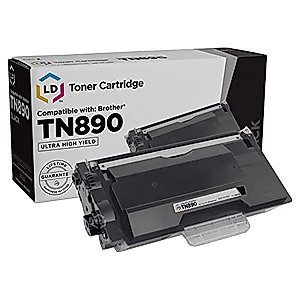 LD Compatible Toner Cartridge Replacement for Brother TN890 Ultra High Yield (Black)