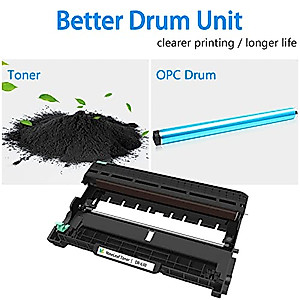 NineLeaf Compatible Drum Unit Replacement for Brother DR630 DR-630 HL-L2340DW HL-L2380DW HL-L2300D HL-L2320D HL-L2360DW DCP-L2540DW DCP-L2520DW MFC-L2700DW MFC-L2740DW MFC-L2720DW (Black,10 Pack)