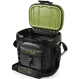 Titan Deep Freeze Welded Coolers and Welded Backpacks, Leak Proof, Microban Protection, and Multi-Day Ice Retention