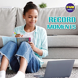 Unicorn Journal Kit for Girls 6-12, FunKidz Scrapbook Set for Teens Diary Kit for Girl Activities Creative Gifts