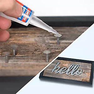 Loctite Super Glue Liquid Longneck Bottle, Clear Superglue, Cyanoacrylate Adhesive Instant Glue, Quick Dry - 0.18 fl oz Bottle, Pack of 6