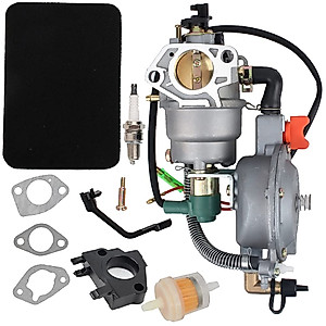 Dual Fuel LPG/NG Conversion Carburetor Kit For 4.5 KW to 10 KW Generators