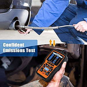 FOXWELL Car Battery Tester Analyzer BT100 Pro 12V Automotive 100-1100CCA Detect Health Faults for Regular Flooded Agm Flat Plate Spiral Gel Batteries