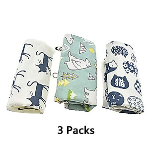 FLAdorepet 3 Pieces Guinea Pig Rat Cage Hammock Small Animal Hanging Bed for Ferret Sugar Glider Chinchilla Puppy and Cat (13.7 * 13.7inch, 3 Packs)