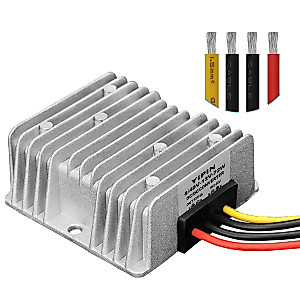 DC Buck Converter 8v-40v to 12V 6a 72W Automatic Buck Boost Power Converter Regulator Waterproof Module Transformer for Golf cart