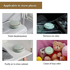 LOMNH Refrigerator Deodorizer, Ozone Odor Remove, Portable Mini Refrigerator deodorizer effectively remove odor in the refrigerator
