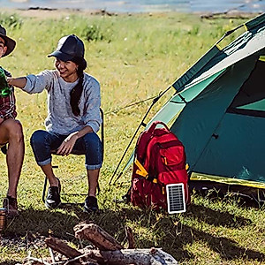 Amikadom #YxvMi0 Monocrystalline Silicon Solar Panel Charging Cell Phone Mini Solar Panel Charger USB Output / 3 7V