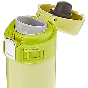 Zojirushi Stainless Vacuum Mug, 10 oz/0.30 L, Lime Yellow