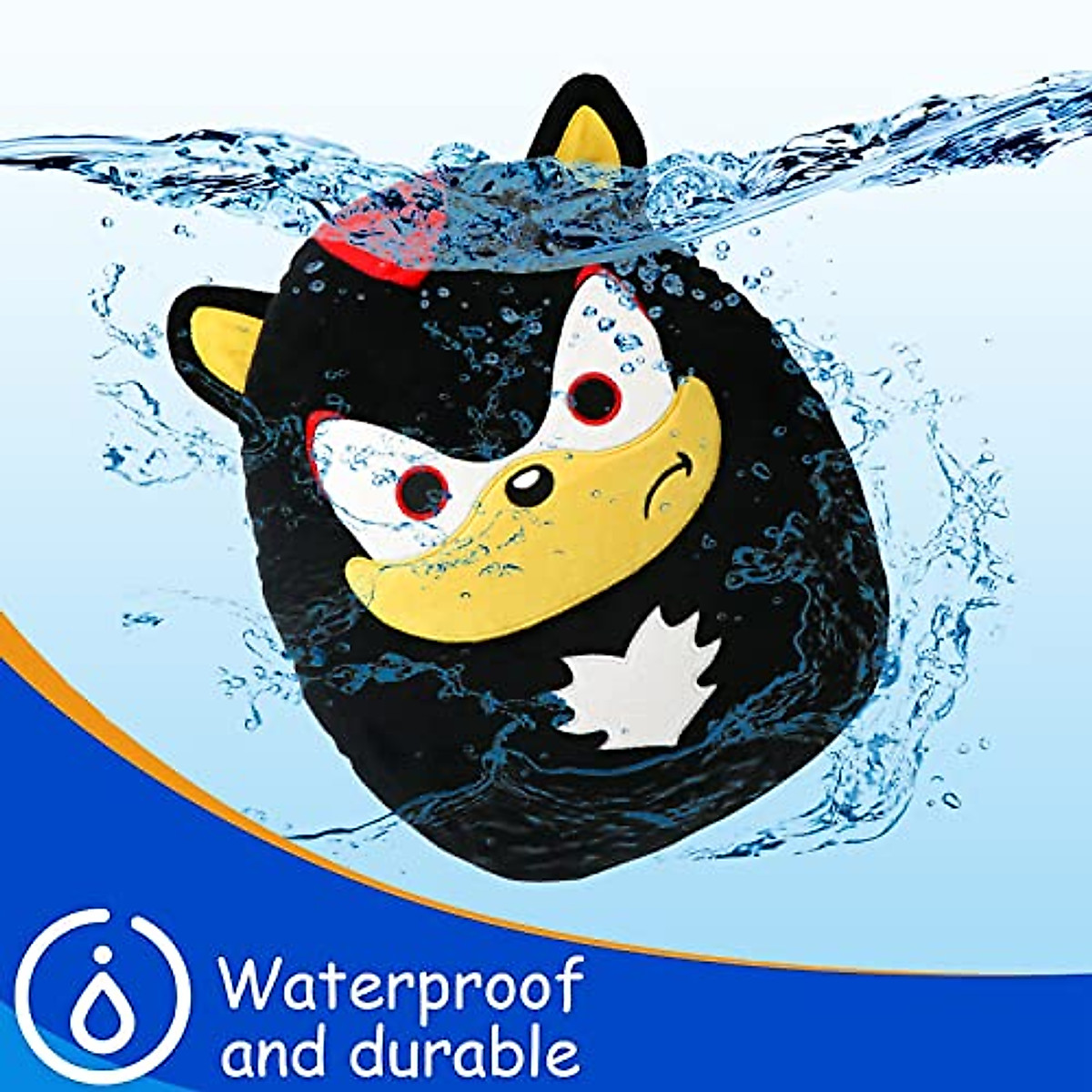 DEYOU Classic 14in Hedgehog Plush Toys Plush Figure Classic Hedgehog Plush Doll for Boys Girls Best Gift (Black)