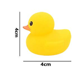 Wankko Mini Yellow Rubber Bath Ducks for Child 24pcs